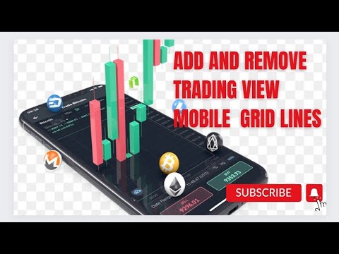 How to Add and remove grid lines on trading view mobile - YouTube
