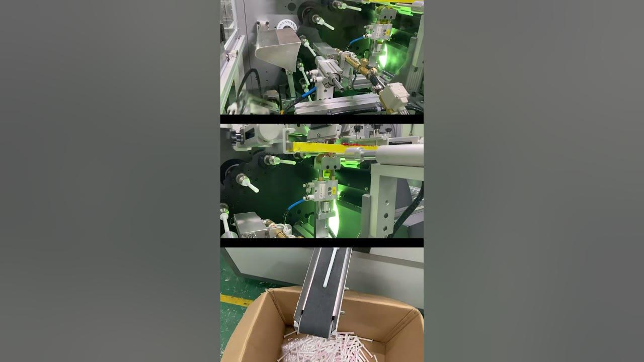 Screen printing machine for syringe:Automatic loading and unloading#shorts - YouTube