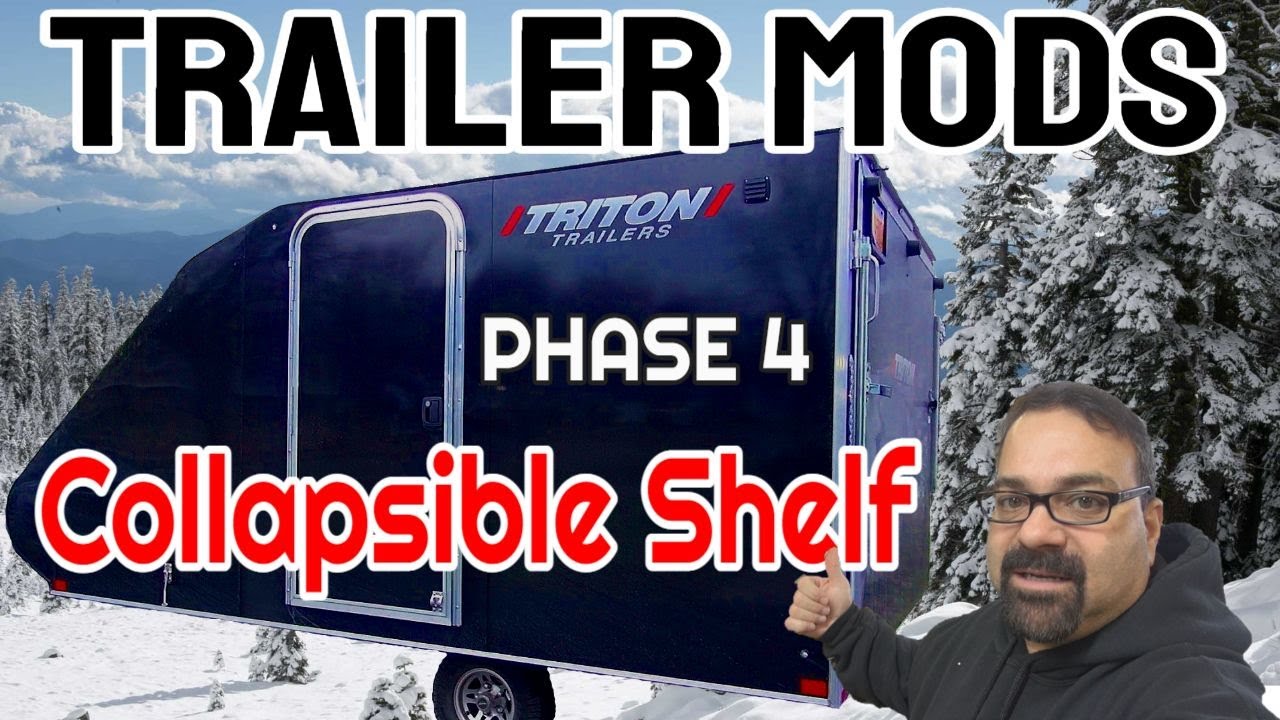 Trailer Mods: Phase 4 (Collapsible Shelf) - YouTube