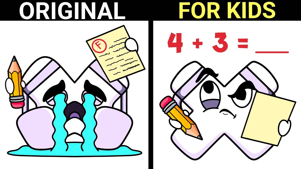 MATH PROBLEM of ALPHABET LORE X!? | ft. NUMBER LORE (TOP BEST ...