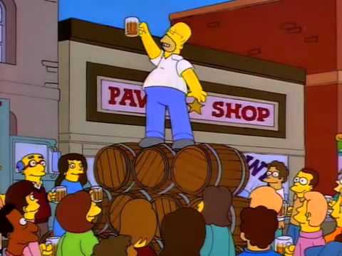 The Simpsons - Homer Simpson - To alcohol. The cause of, and solution ...