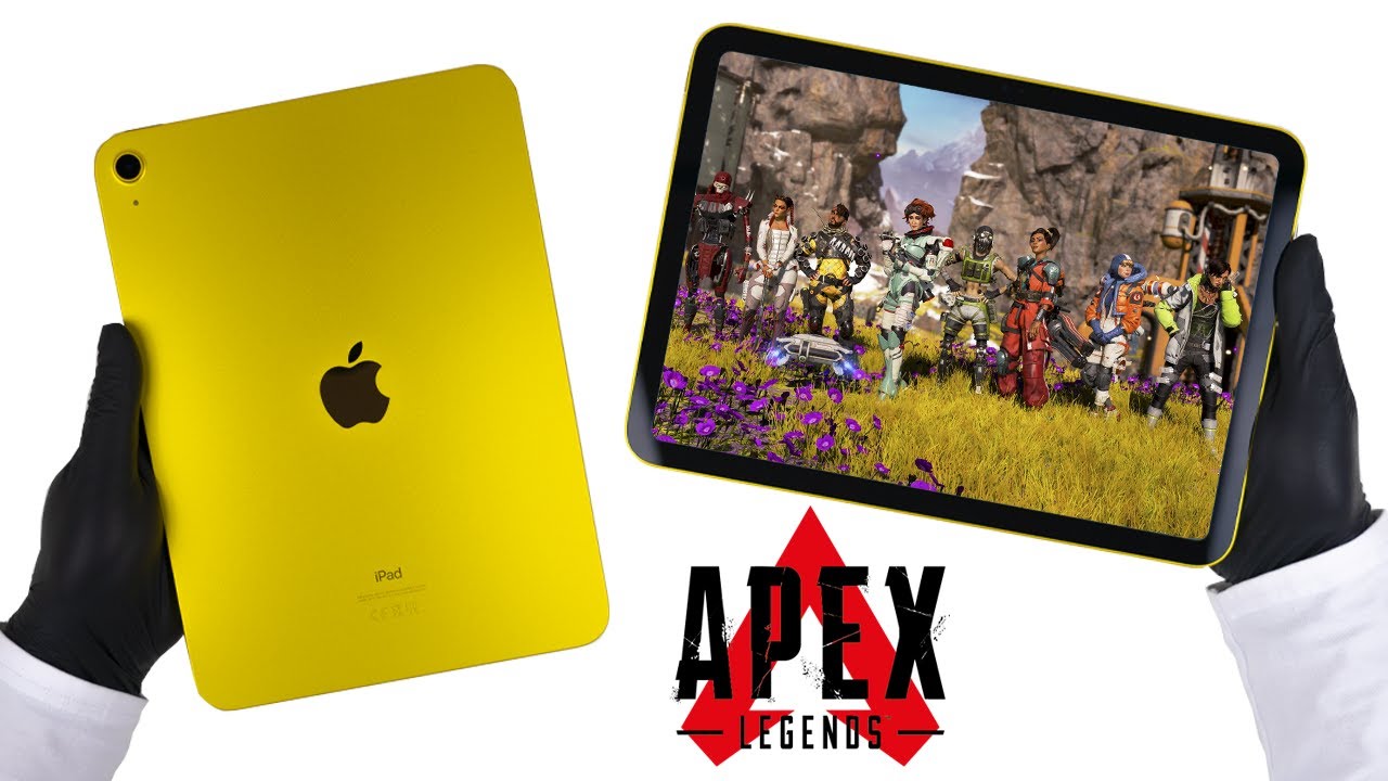 Apple iPad 10th Gen 2022 Apex Legends Mobile Gameplay Test Max Settings ...