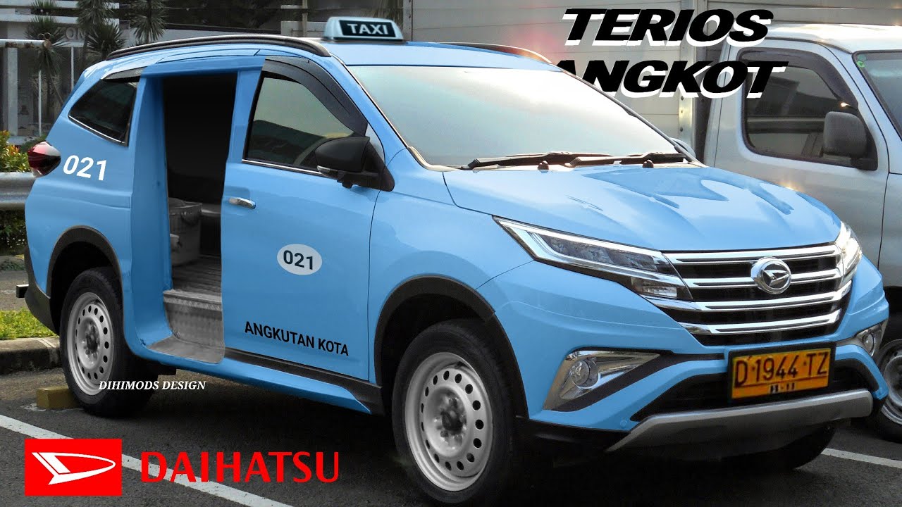 MODIF DAIHATSU TERIOS JADI ANGKUTAN UMUM Digital Modifikasi | Digimods ...