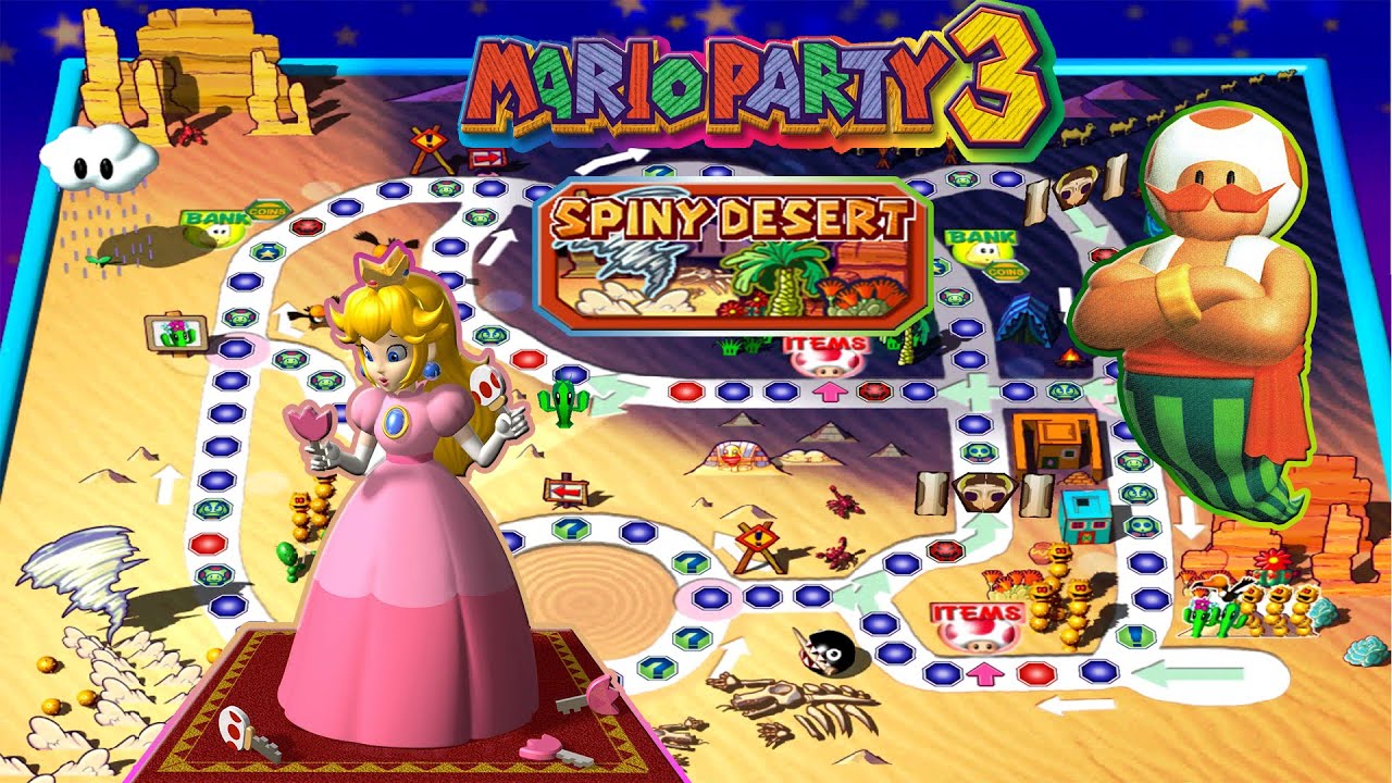 Exploring Mario Party 3: Spiny Desert - Part 3 - YouTube