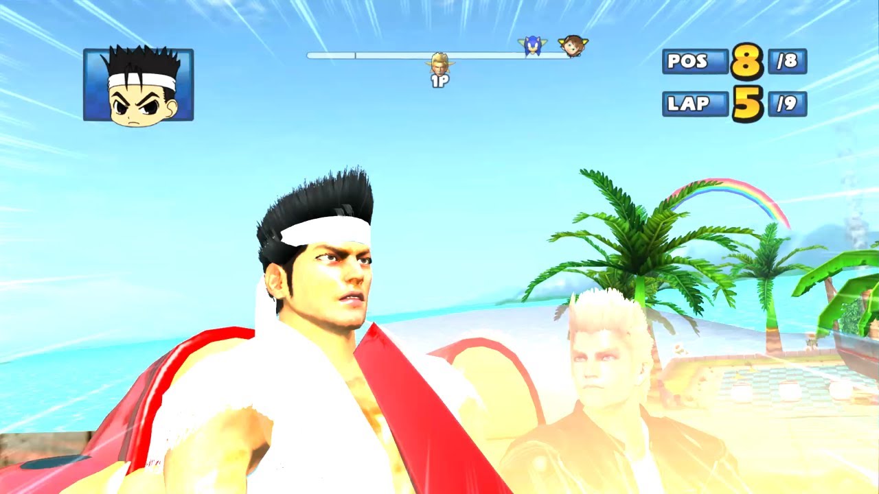 JACKY Monkey Target 9 Laps Expert (Request) Sonic & Sega All-Stars ...