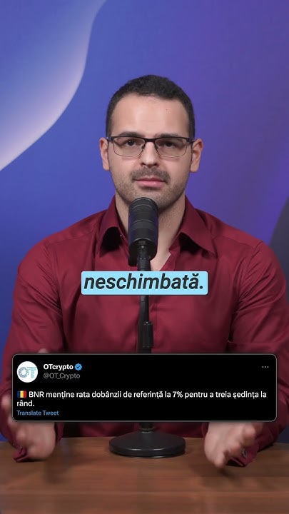 BNR menține dobânda cheie la 7% - YouTube