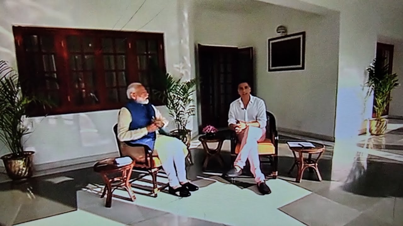 PM Modi in Conversation With Akshay Kumar @K2_Queen #Narendra Modi ...
