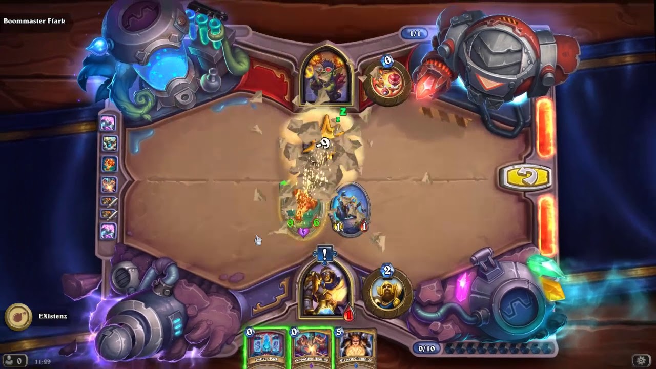 Hearthstone: The Boomsday Project - Boommaster Flark (Survival) - YouTube