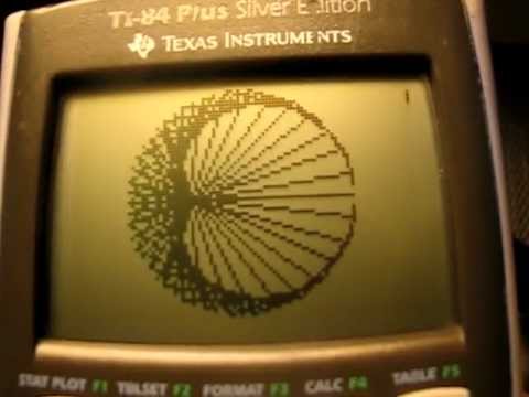 Circle String Design Program Ti-84+ - YouTube