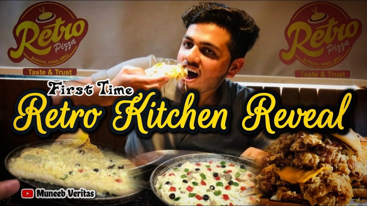 Exclusive Kitchen Tour of Retro Pizza Sialkot (First Time Reveal by ...