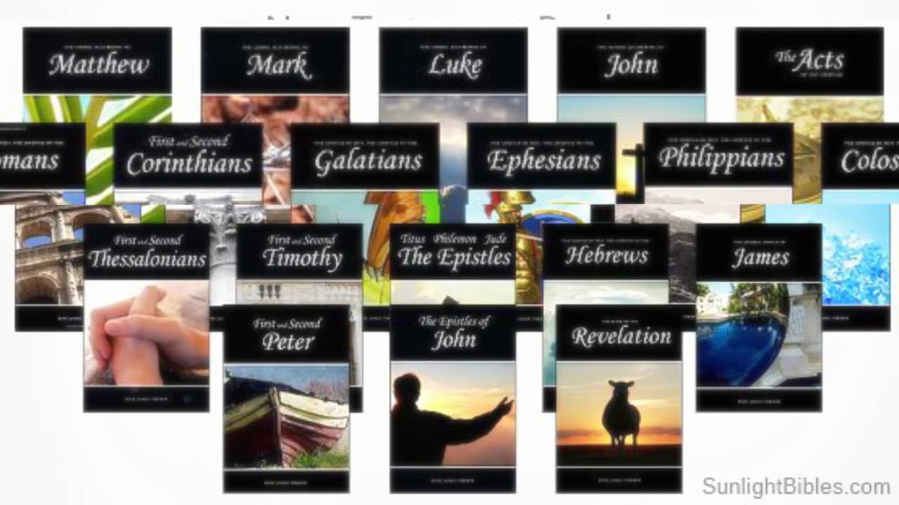 Individual Books of the Bible for Sale - YouTube