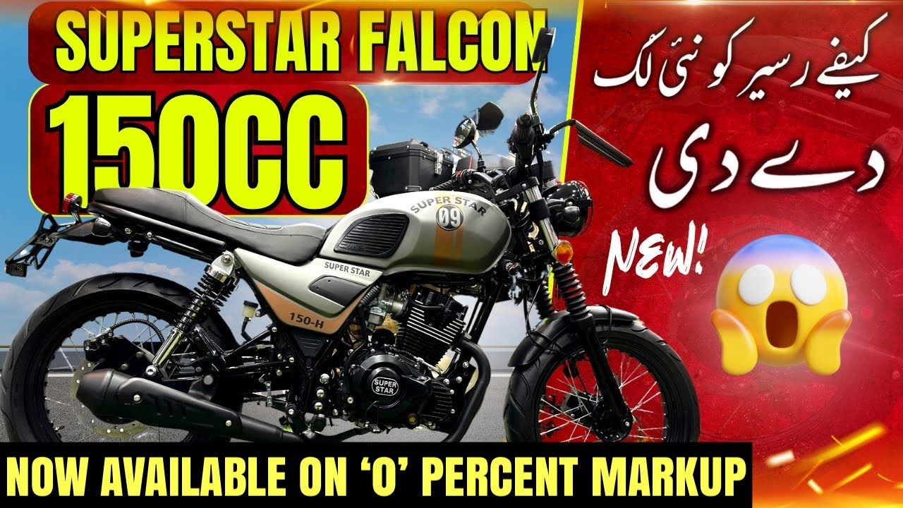 SUPERSTAR FALCON 150cc 2024 NOW AVAILABLE AT ZERO PERCENT MARKUP BY ...