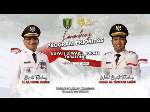 (LIVE) Launching Program Prioritas, Bupati & Wakil Bupati Tabalong ...