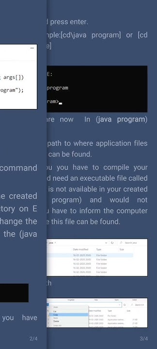 How To Write Java Program How To Run Java Program In Command Prompt Shorts Java