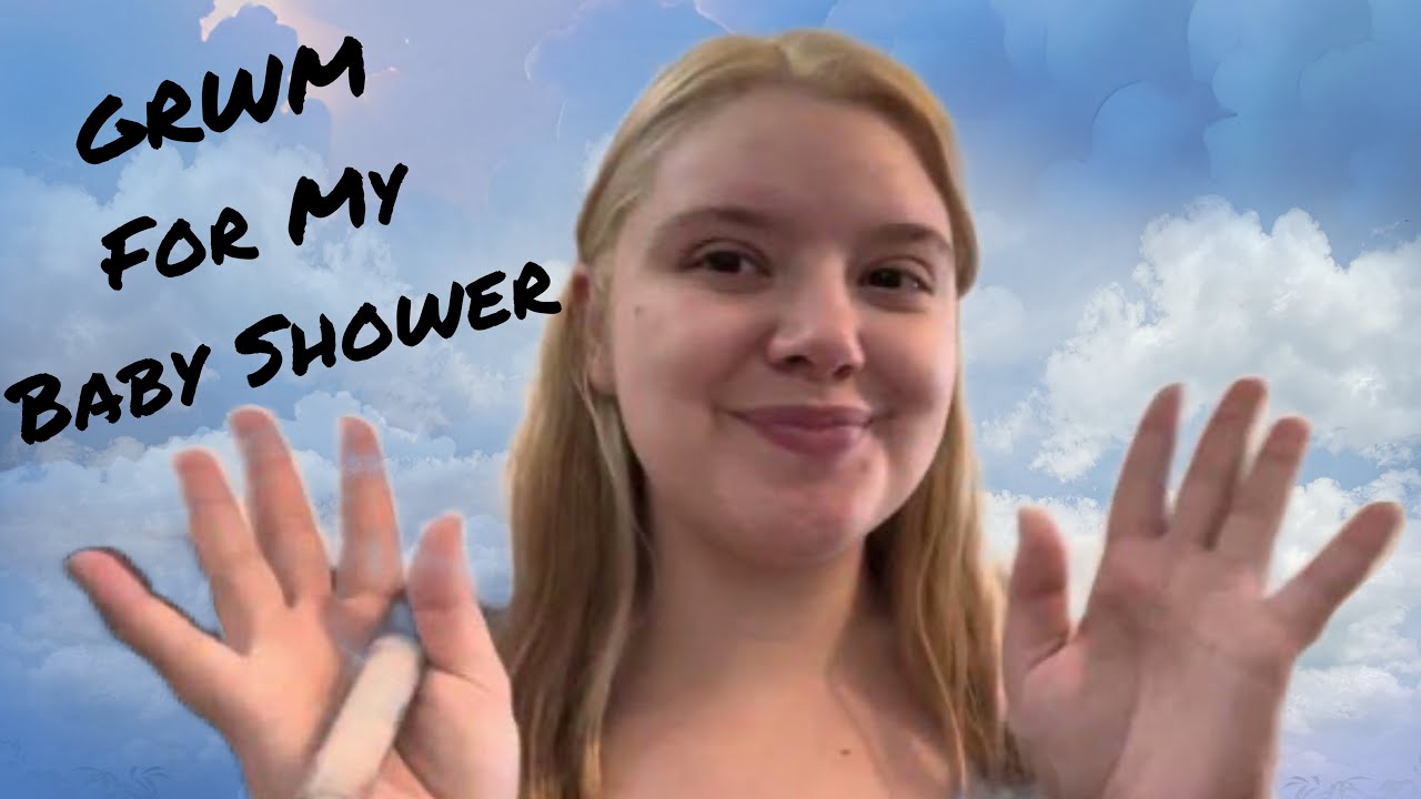 GRWM For My Baby Shower - YouTube