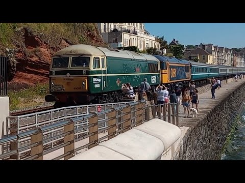Trains. Double headed Class 69's haul a Pathfinder charter along the ...