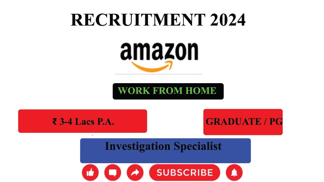 Amazon HYD | WORK FROM HOME - YouTube