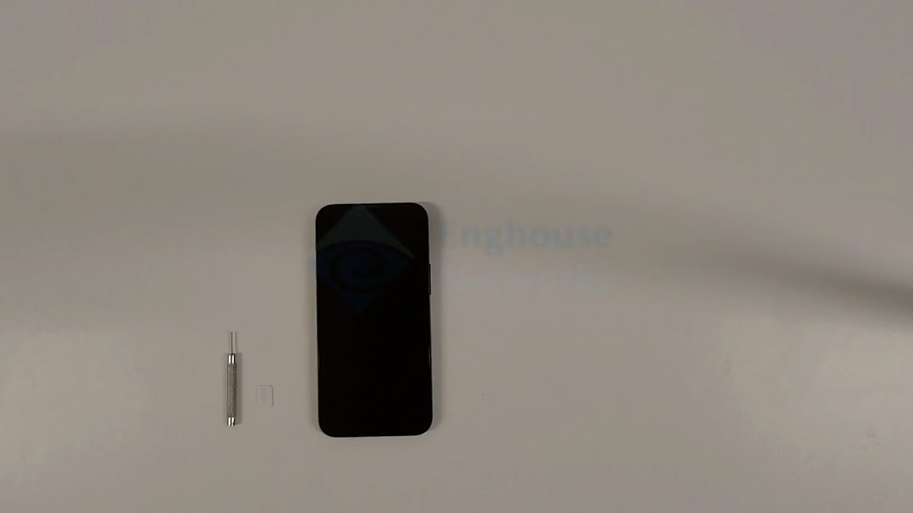 How to insert SIM card - iPhone 13 Pro - YouTube