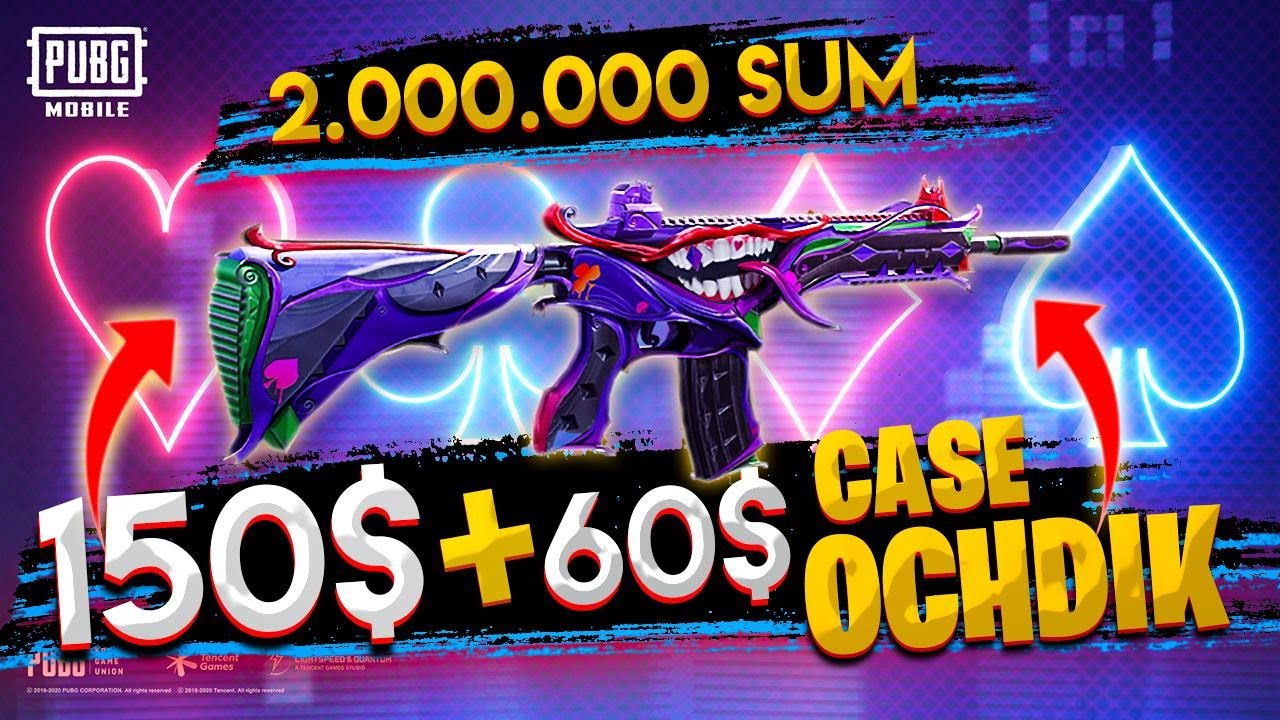 PUBG MOBILE DA OPEN CASE / Sirli YUL Bilan M416 SHUT OCHAMIZ - YouTube
