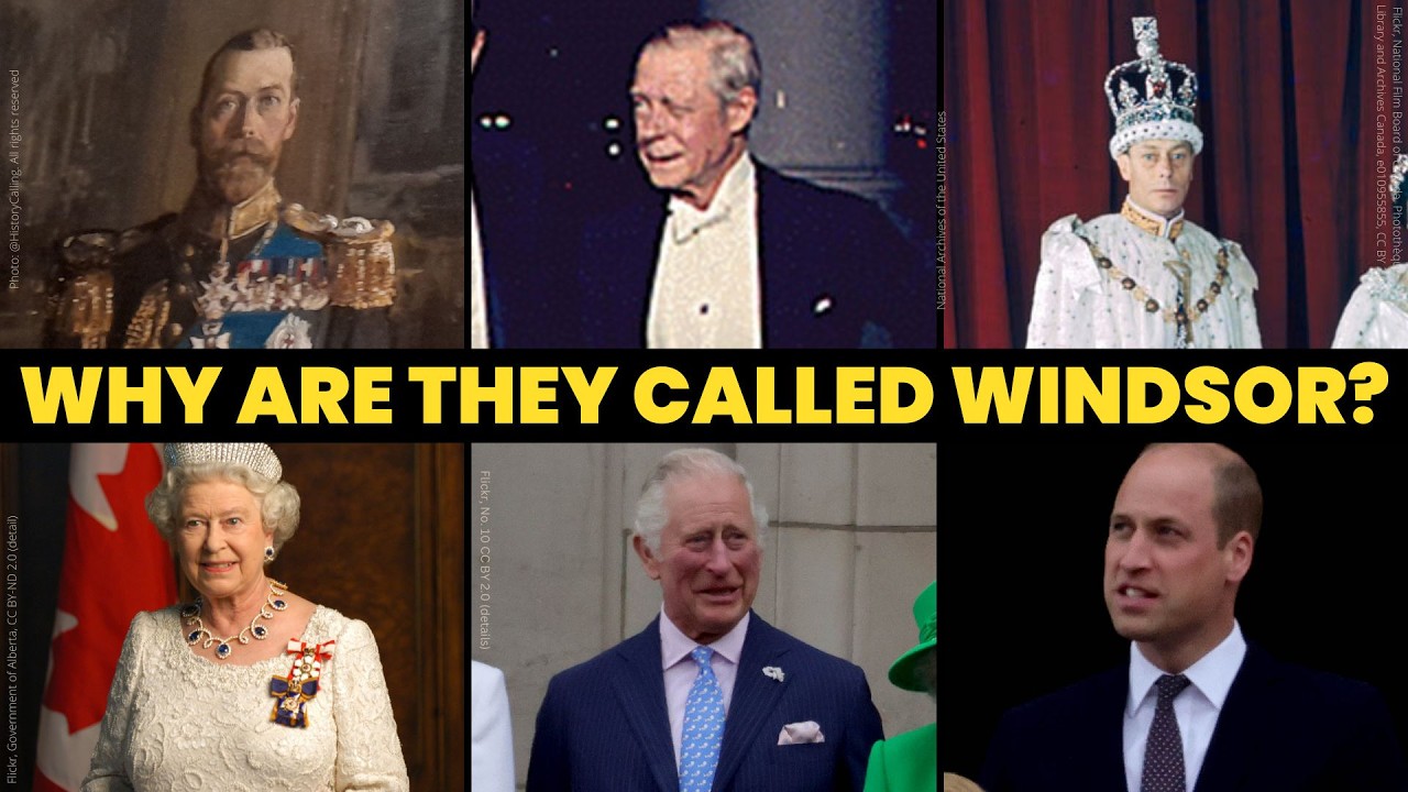 What is the KING’S SURNAME? Why are the royal family called Windsor ...