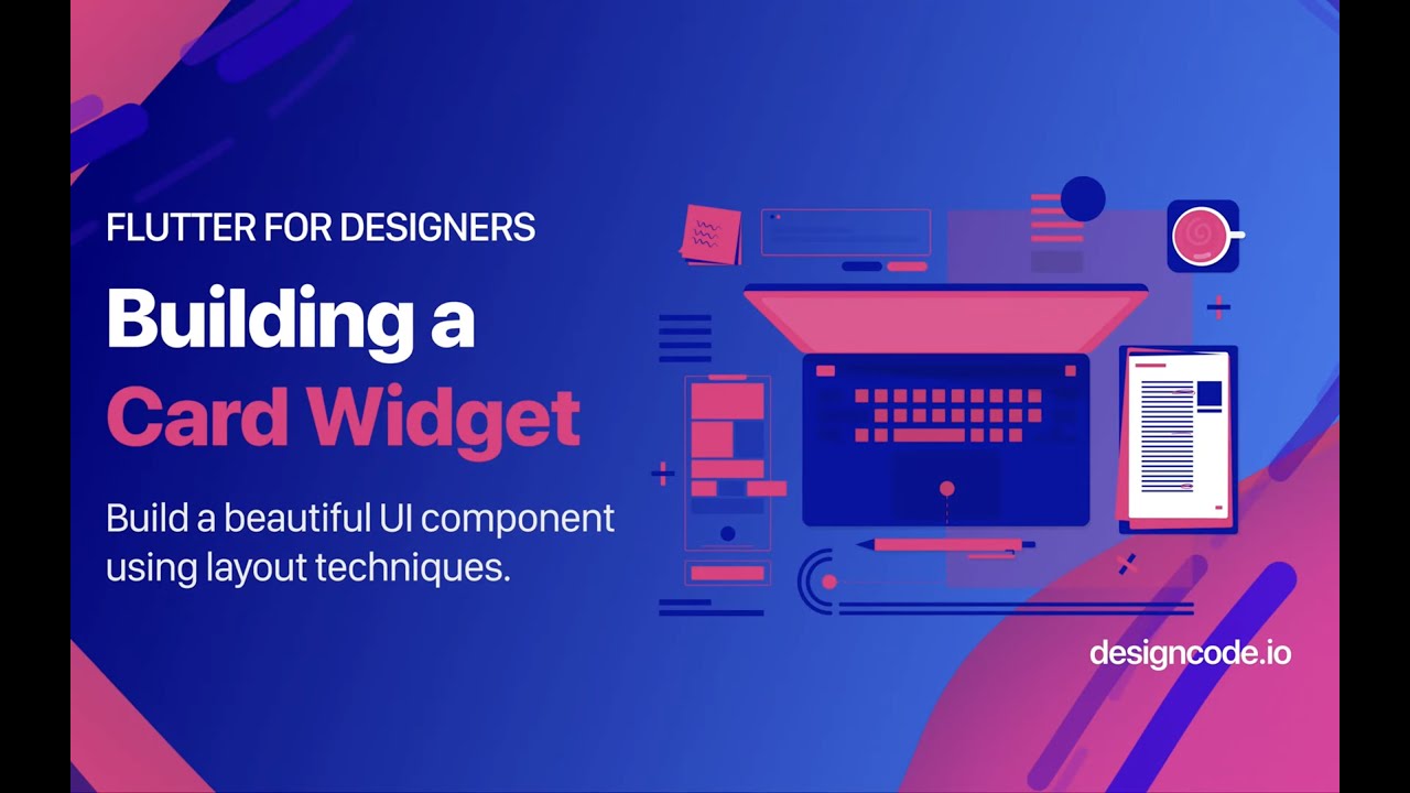 6. Building a Card Widget - YouTube