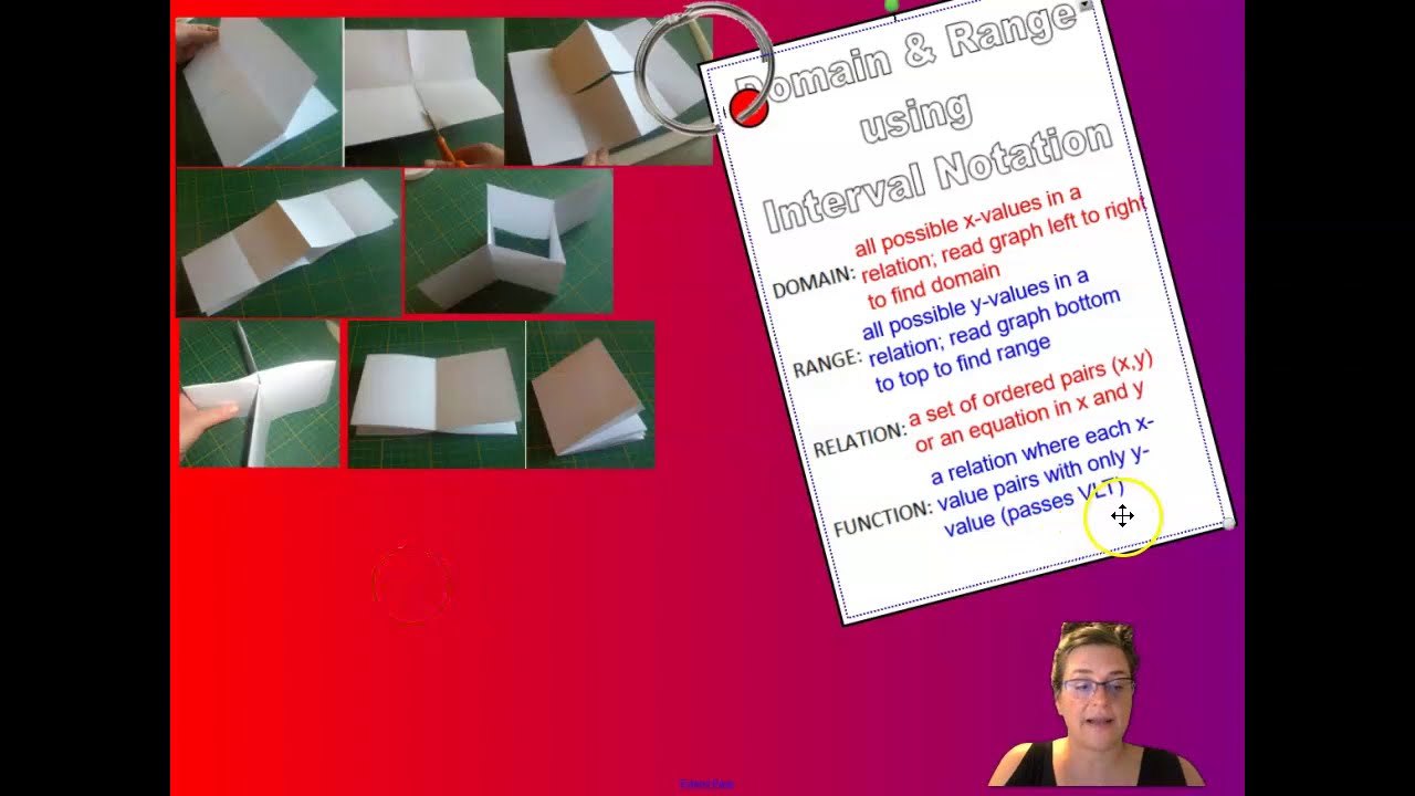 U1L2 Ex. 1 Domain & Range of Bounded Intervals - YouTube