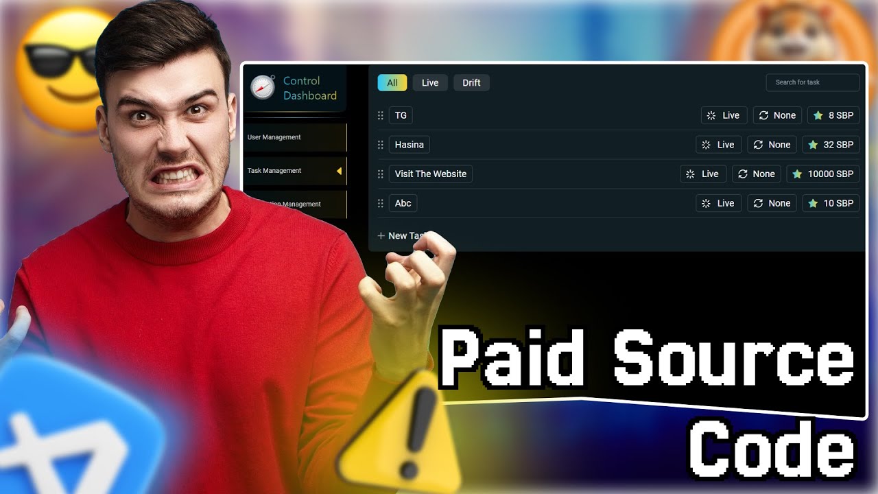 Telegram mini app paid source code | Hamster Kombot | Dogs | Cat | Siam Shekh - YouTube
