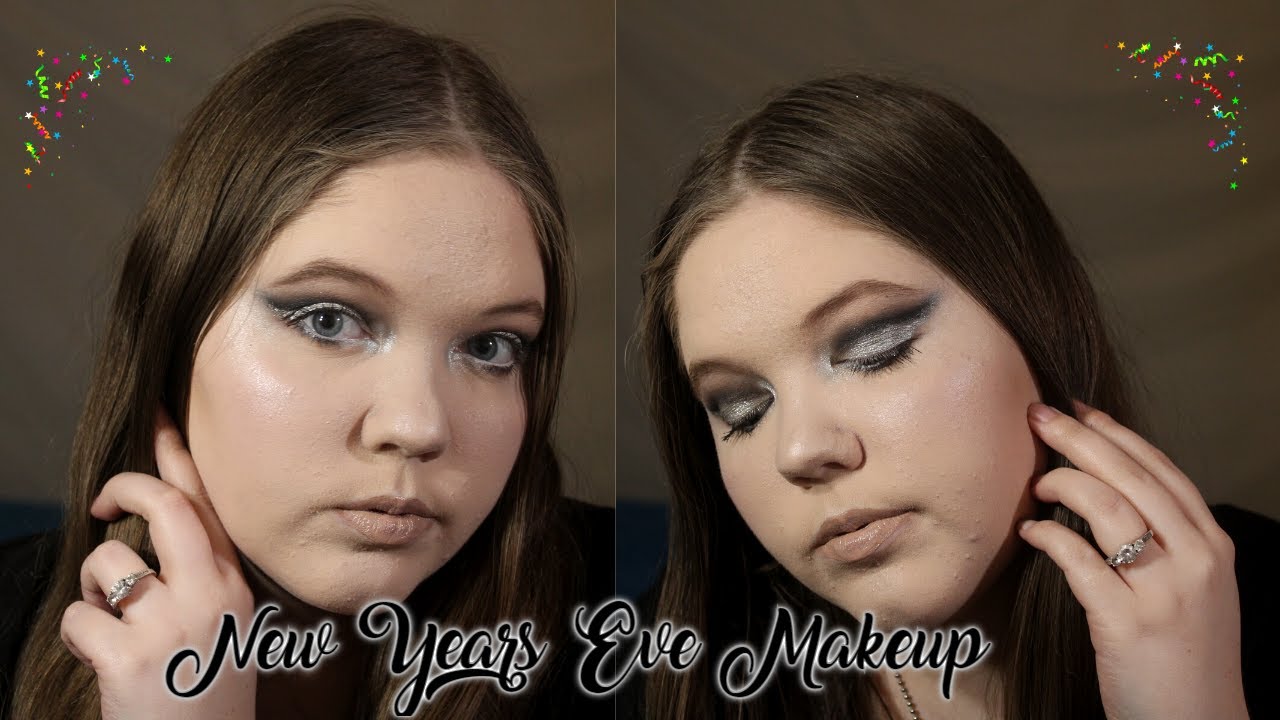 New Years Eve Drugstore Makeup Look 2020 - YouTube