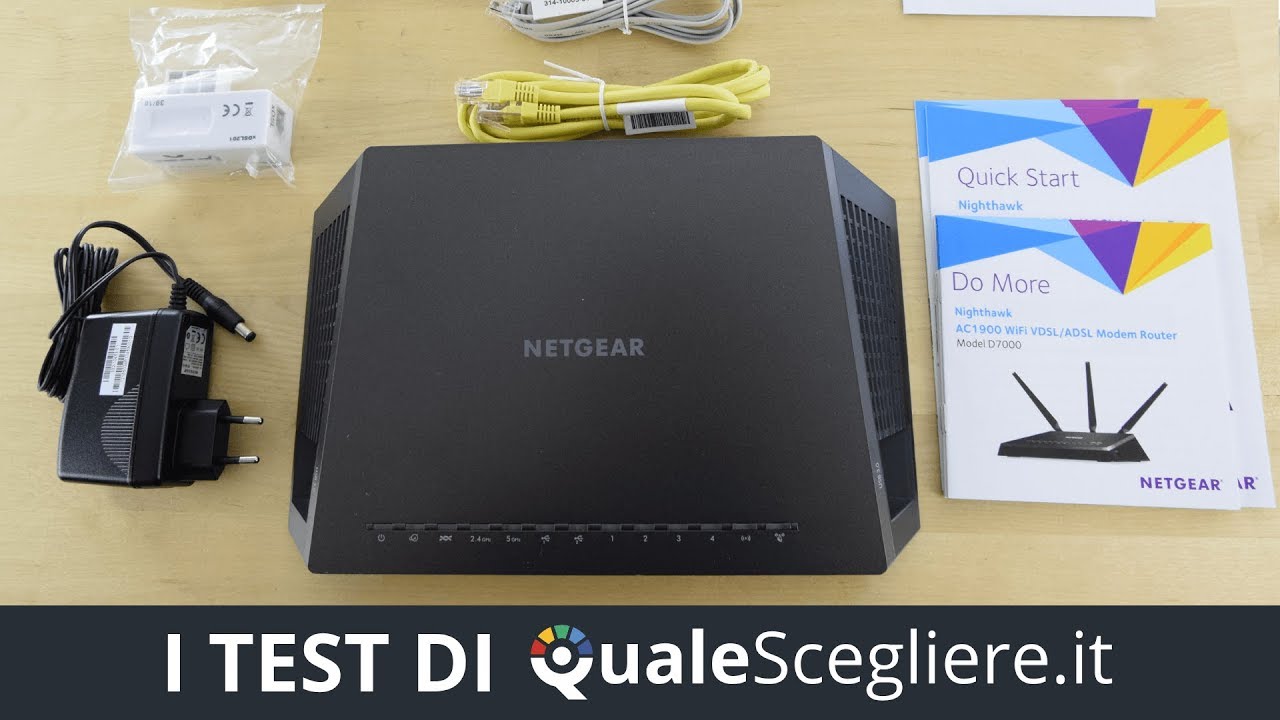 Videorecensione NetGear D7000 | QualeScegliere.it