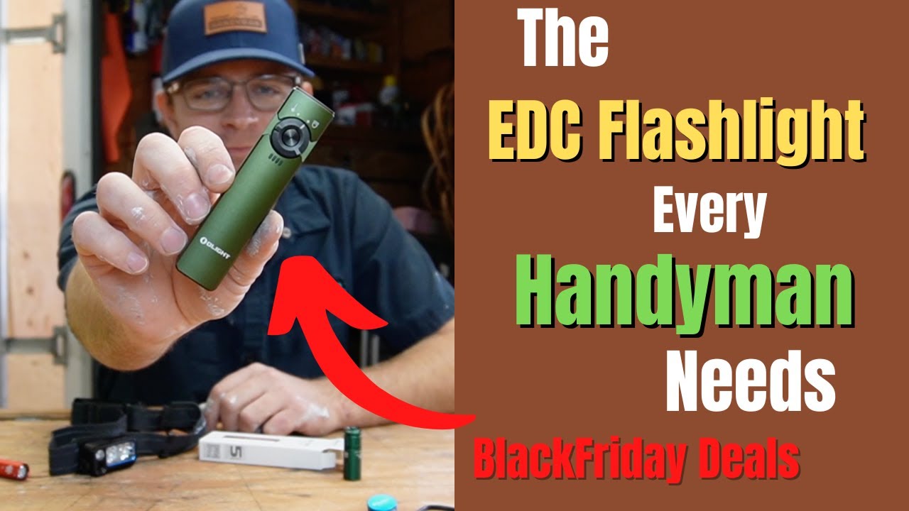 Brand new EDC Flashlight Every Handyman Needs | BlackFriday tool deals ...