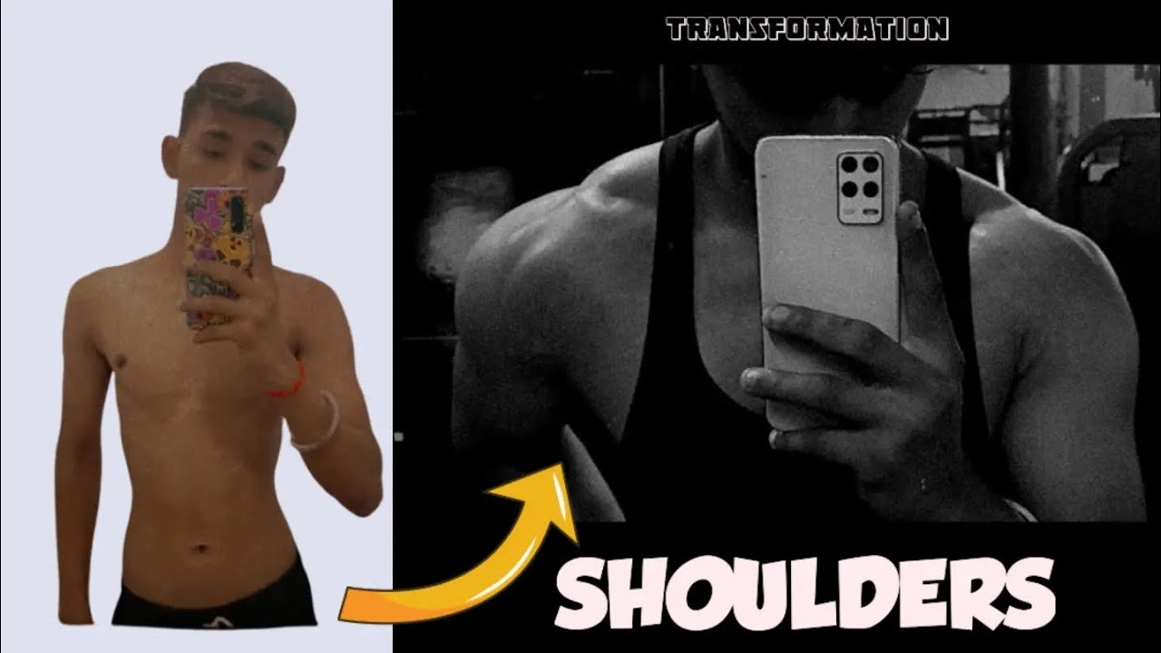 4 months Shoulder Transformation | Dhruv Saxena - YouTube