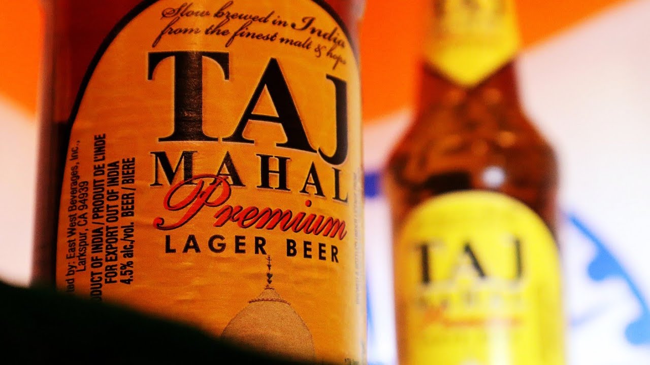 Taj Mahal Premium Lager Beer - YouTube