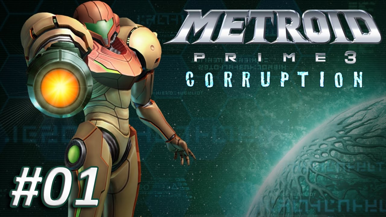 Metroid Prime 3 : Corruption | 01 - Let's Play Live - YouTube