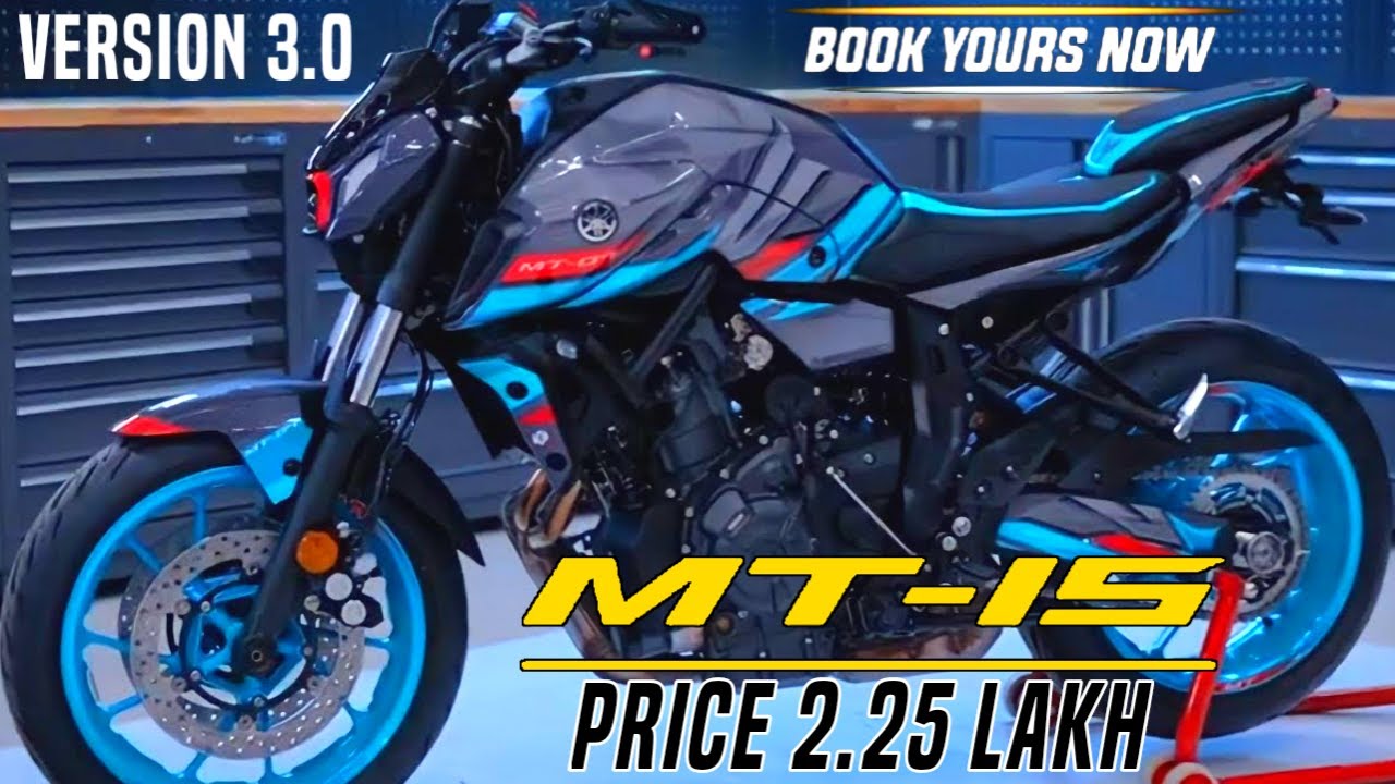 2024 Yamaha MT15 -V3 Updated model Launched In India |New Features mt15 ...