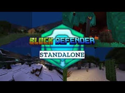 Minecraft Block Defender | Normal-Attempt 1 - YouTube