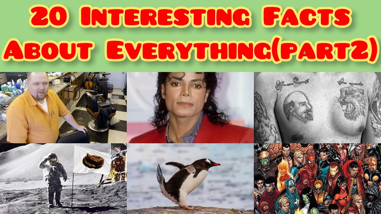 20 Interesting Facts About Practically Everything(part2) - YouTube