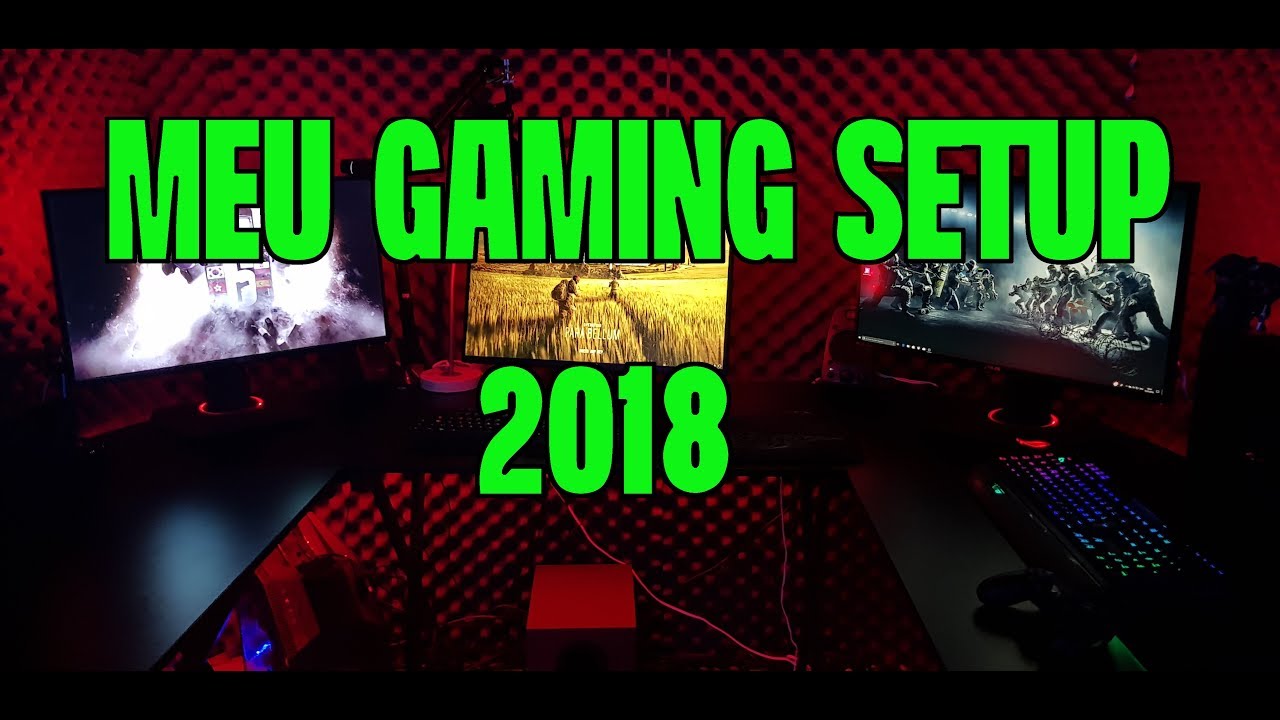 Rainbow Six Siege GAMING SETUP 2018 - YouTube