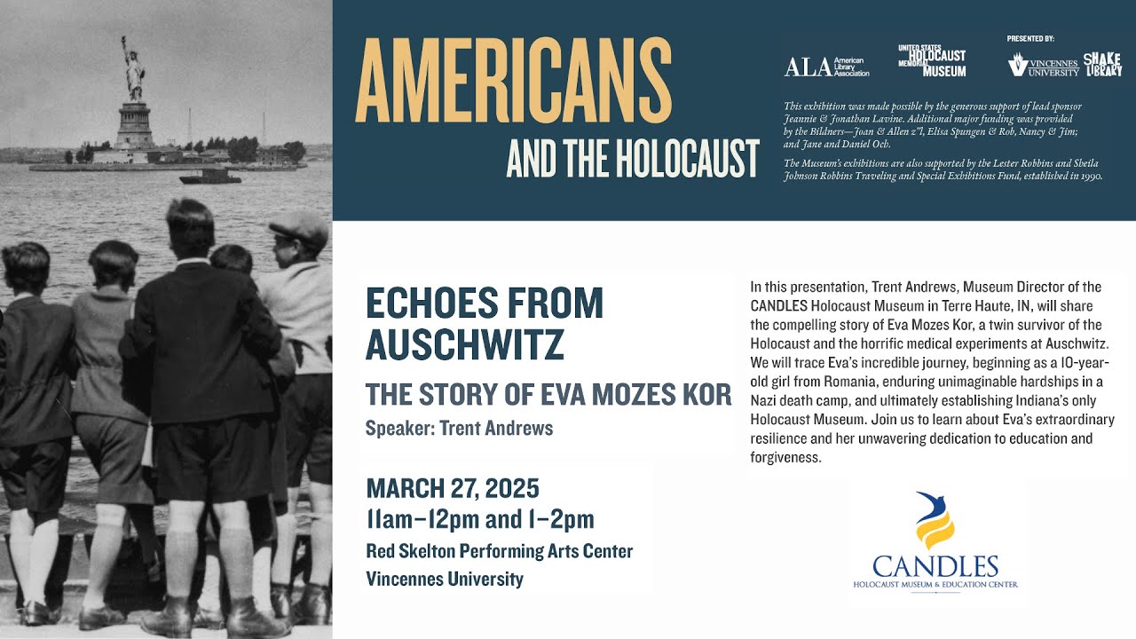 Echoes from Auschwitz: The Story of Eva Mozes Kor | Trent Andrews - VU ...