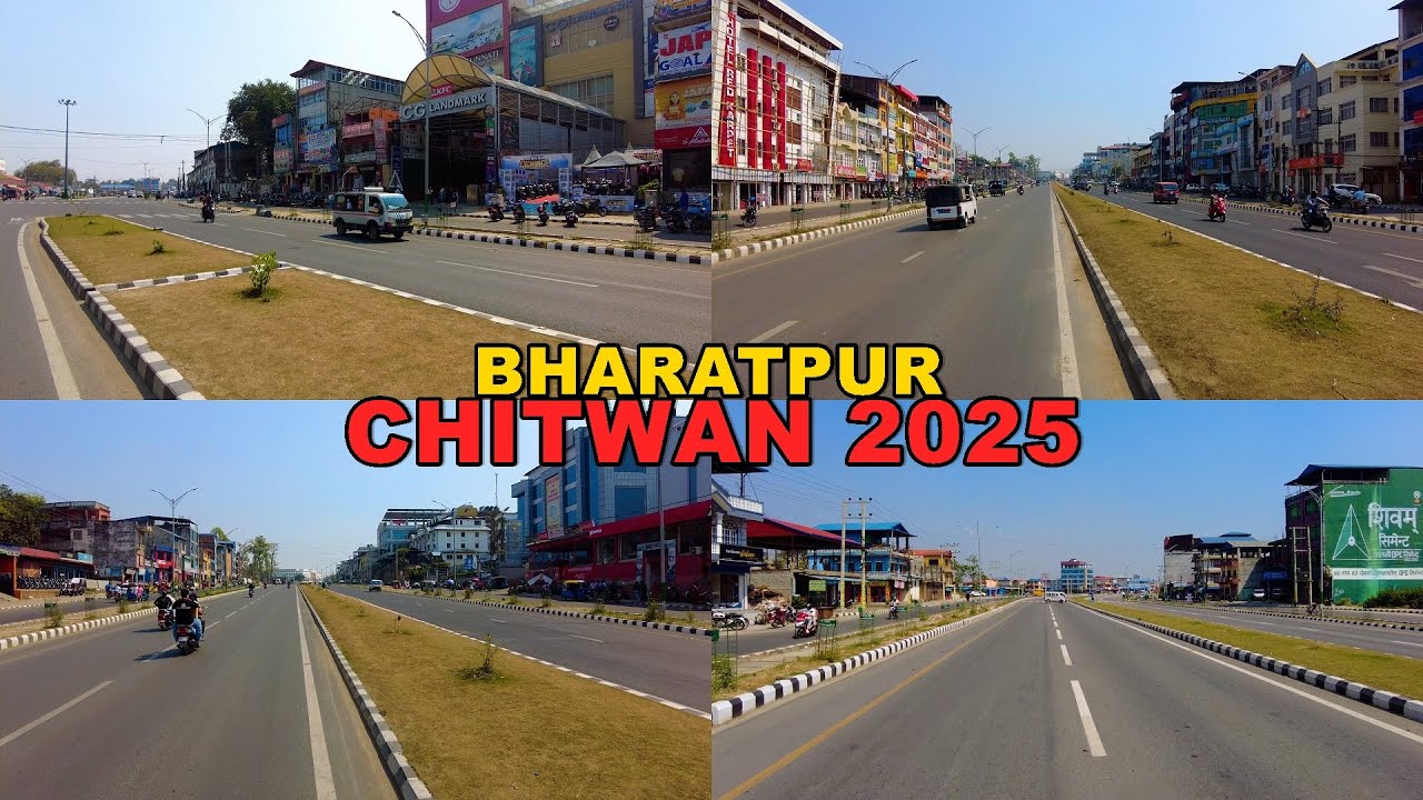 🇳🇵Bharatpur, CHITWAN City CHANGED and Brand NEW LOOK After Mayor Renu ...