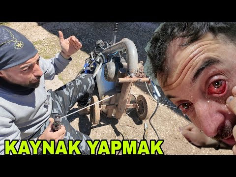 KENDİM YAPABİLİR MİYİM ? KAYNAK İŞİ GÖZLER GİTTİ..SÜT MAKİNASI TAMİRİ