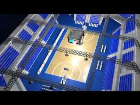 3D Basketball Arena Animation.mp4 - YouTube