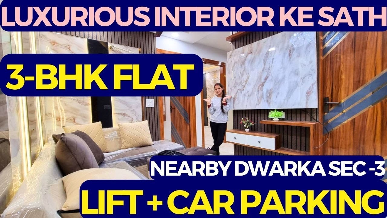 90 Gaj Men 3 Bhk Luxurious & Specious Flat in 35ft. Road With Lift ...