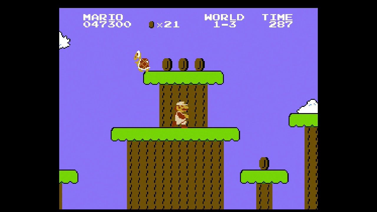 super mario bros. (nes) world 1 playthrough - YouTube