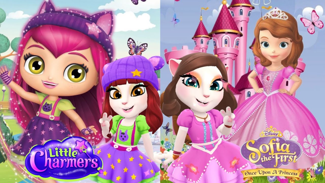 My Talking Angela 2 | Sofia The First | Little Charmer Hazel | New ...