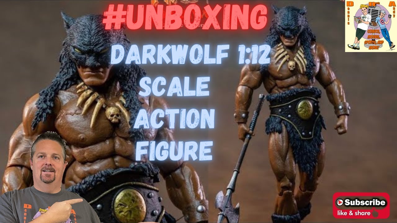 Darkwolf 1:12 Scale Action Figure Frazetta Girls #unboxing - YouTube