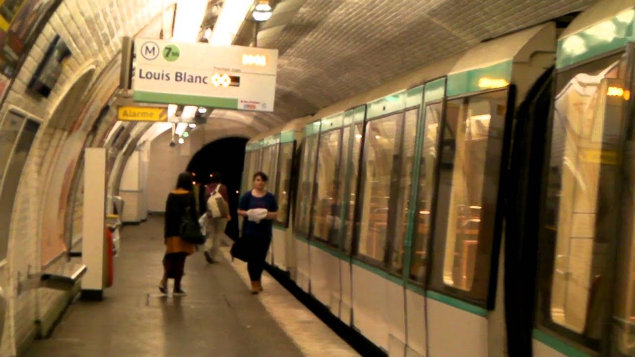 Paris Metro, Line 7bis June 12, 2015 (HD) - YouTube