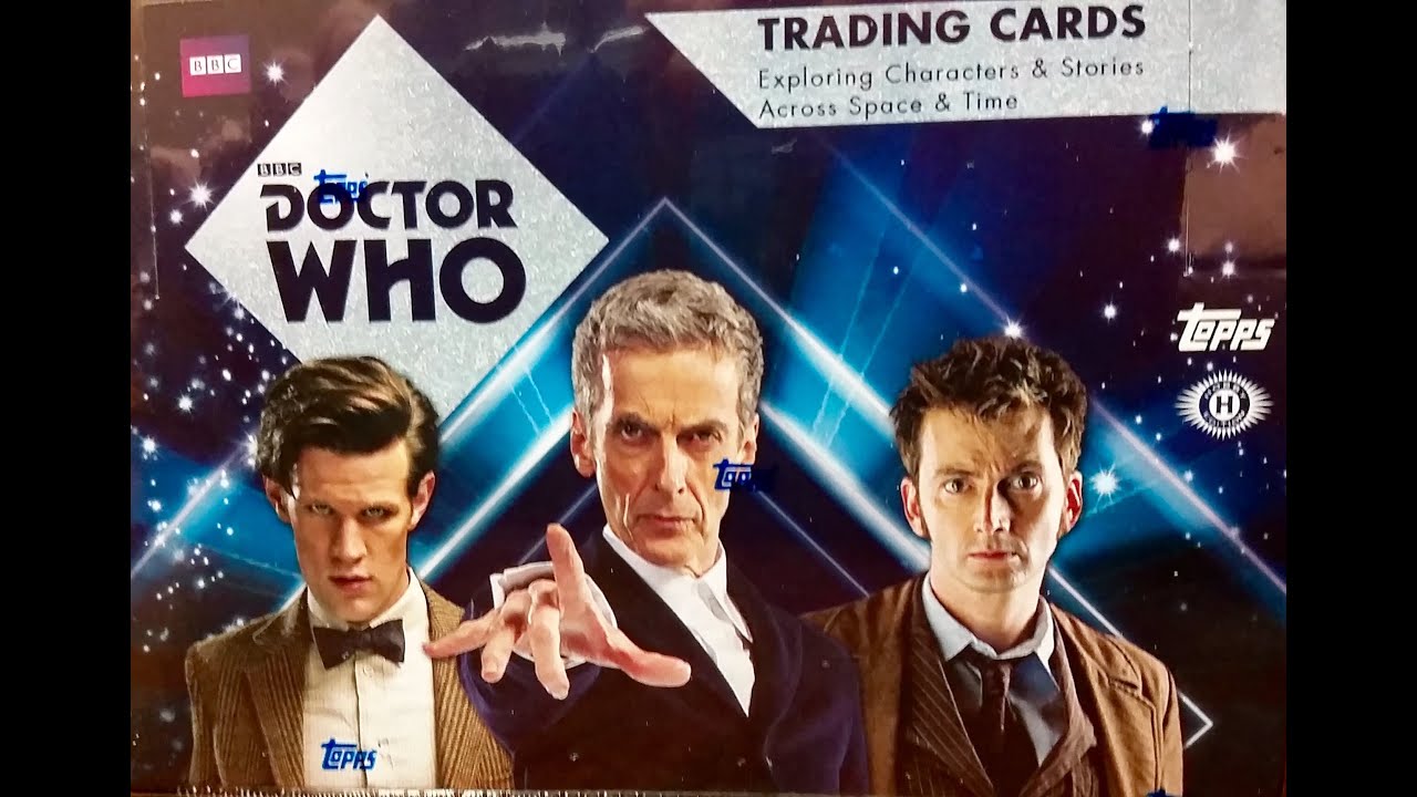 Topps 2015 Doctor Who trading card case break - YouTube