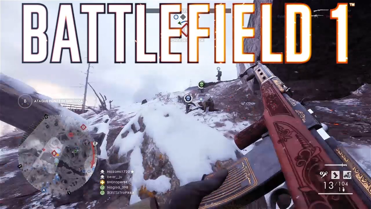 O tiro não para na Rússia | BF1 | PS4 - YouTube