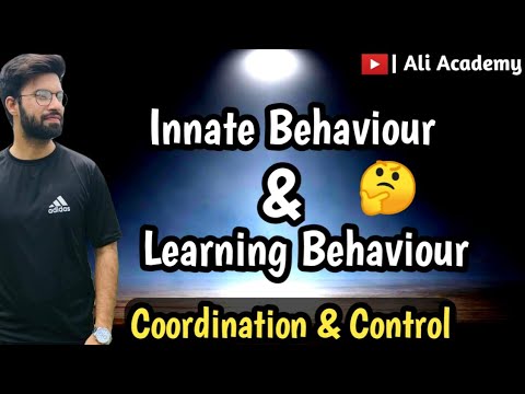 Behaviour🤔| Innate or Instinctive Behaviour | Learning Behaviour ...