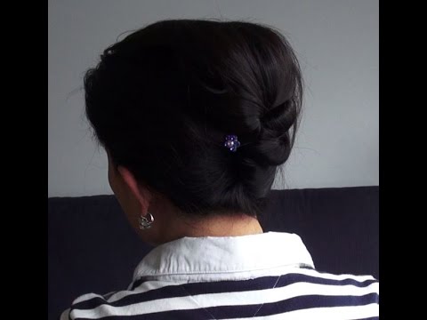 Hairstyle Tutorial how to make double buns twists / cara membuat ...